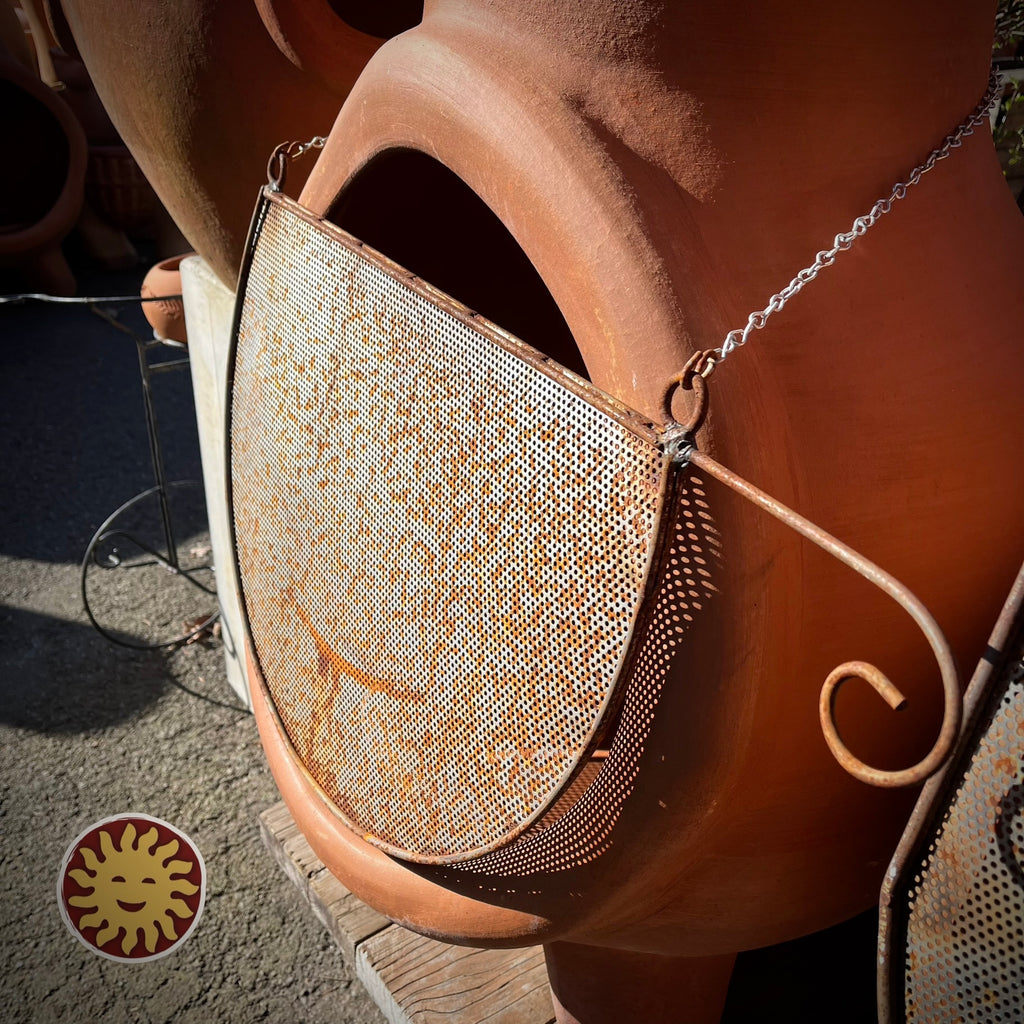 Baja Chiminea Accessory | Metal Screen (Four Options) – Little Baja ...