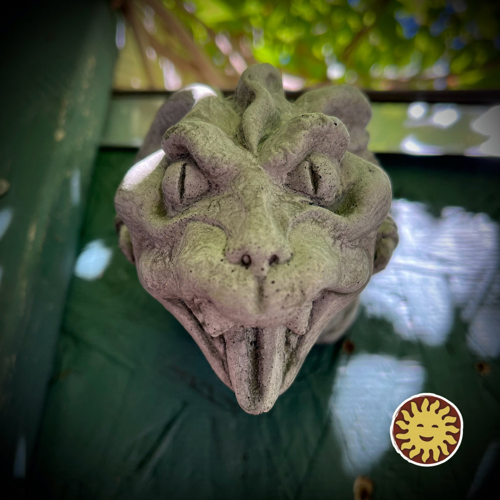 Statuary | Gargoyle Wall Serpent, Stained – Little Baja Home & Garden Decor