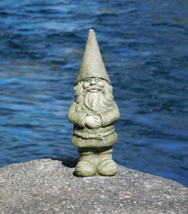 Statue, Gnome | Gnome, Standing, 8", Stained – Little Baja Home ...