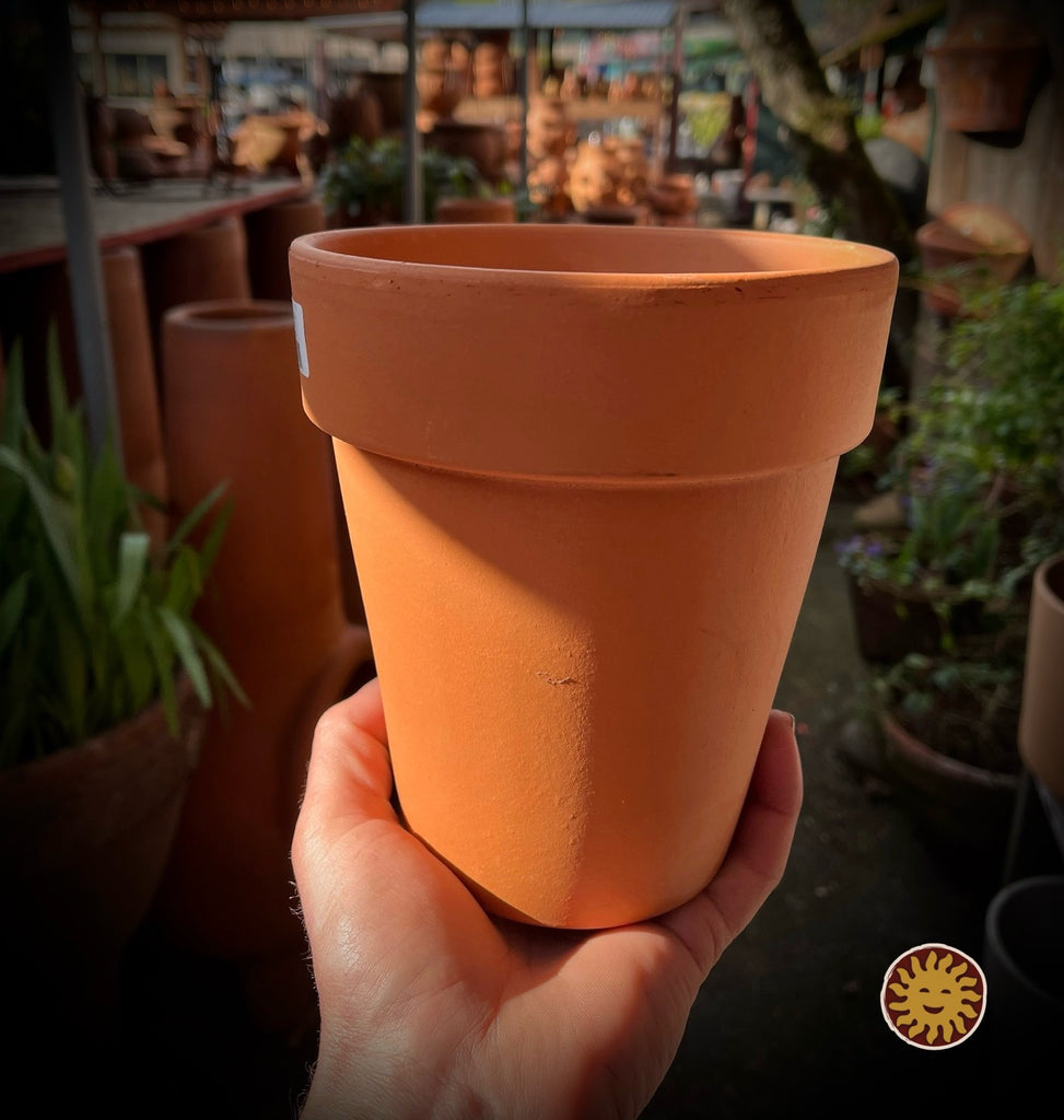Terra Cotta Planter, Italian | High Pot, 7” – Little Baja Home & Garden ...