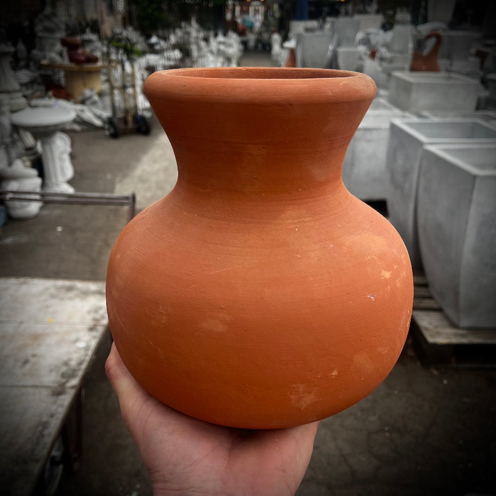 Terra Cotta Planter | 8" Mini Jar – Little Baja Home & Garden Decor