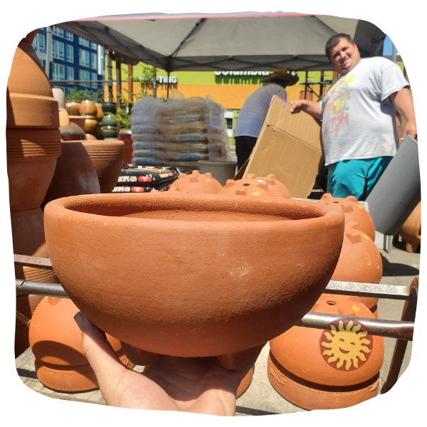 Terra Cotta Planter | Four-Leg Bowl, 10" – Little Baja Home & Garden Decor