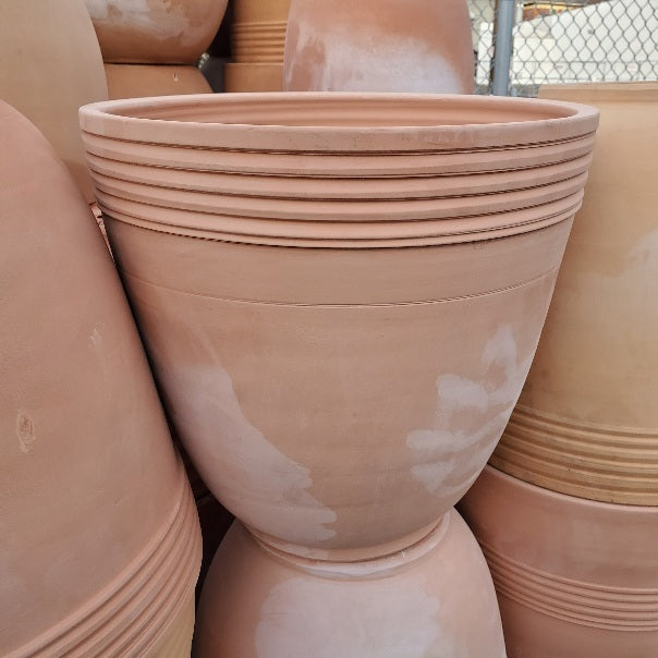 Tunisian Red Clay Planter | Cone-Shaped (12", 14" & 16") – Little Baja ...