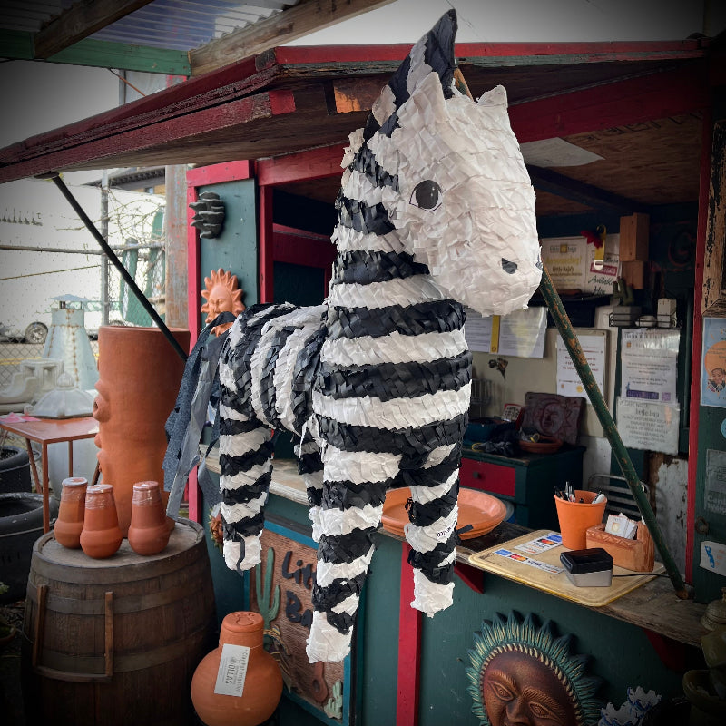 Pinata | Zebra Piñata – Little Baja Home & Garden Decor