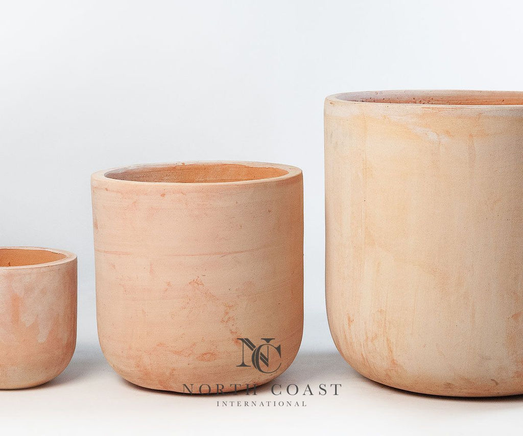 Planter, Terracotta | Etruscan Round Planter (Three Sizes) – Little ...