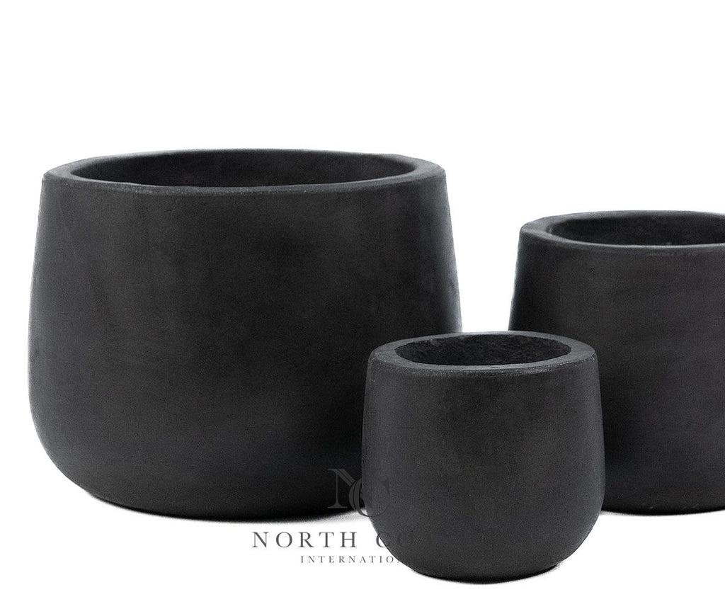 Planter, Glazed | Myrick Round Planter (Three Sizes) – Little Baja Home ...