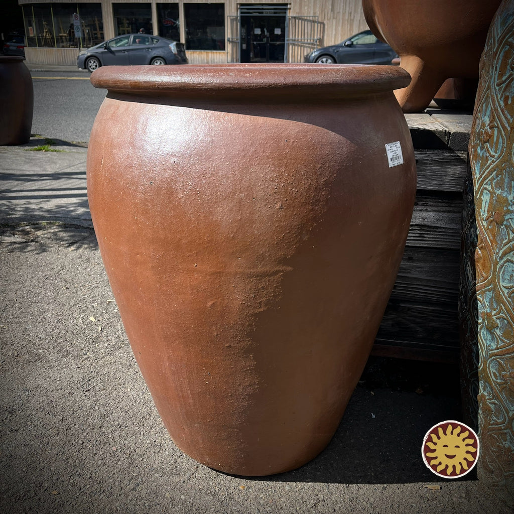 Planter, Glazed | Apostle Round Jar, Tall, 30" (Local Pickup Only ...
